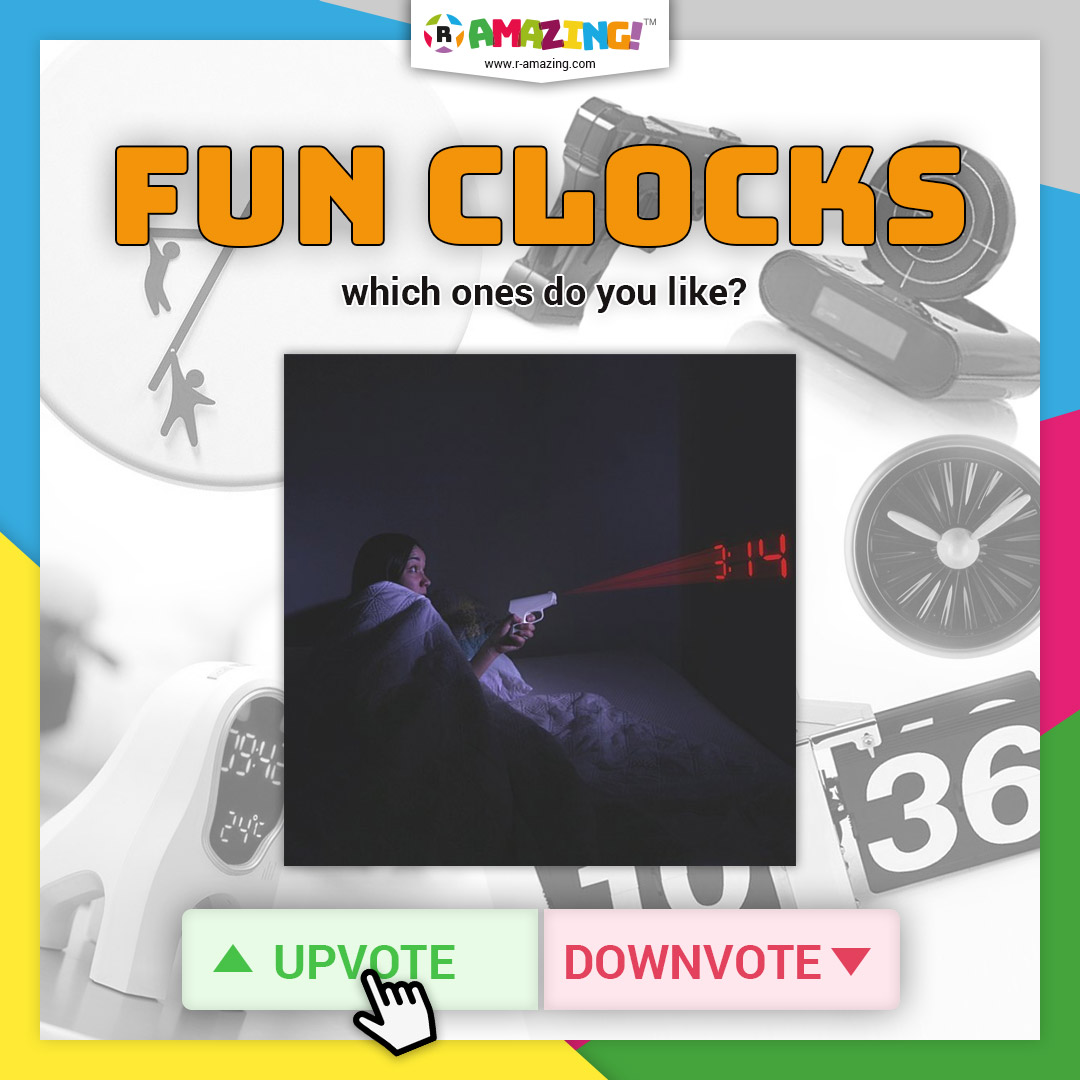 Fun Clocks - R Amazing!
