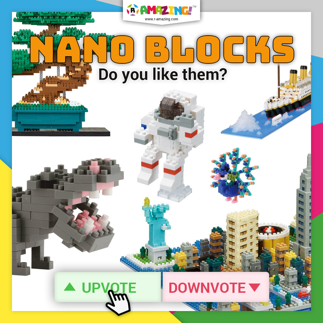 NanoBlocks - R Amazing!