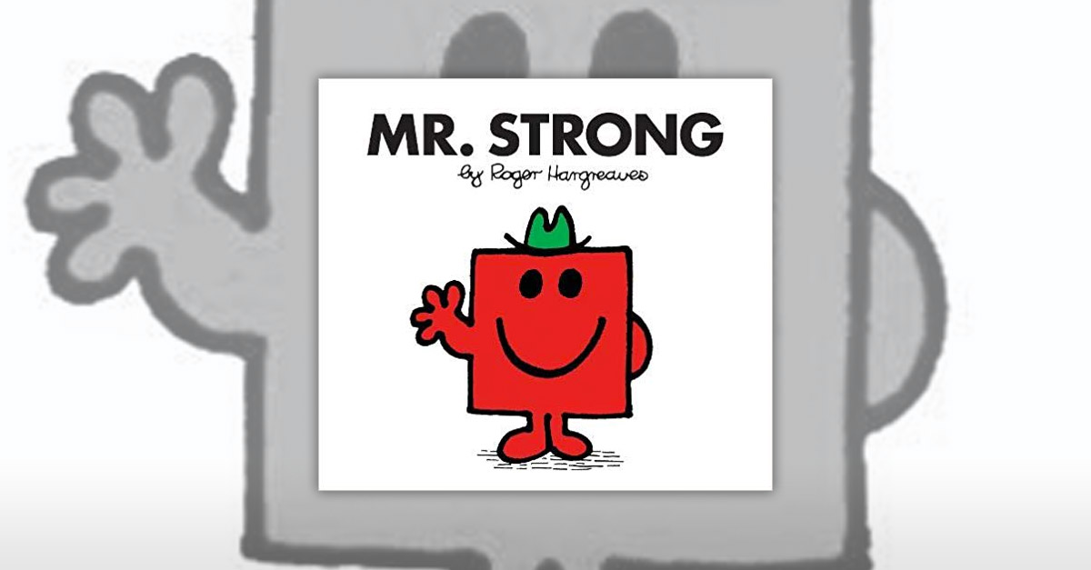 Mr Men – R Amazing