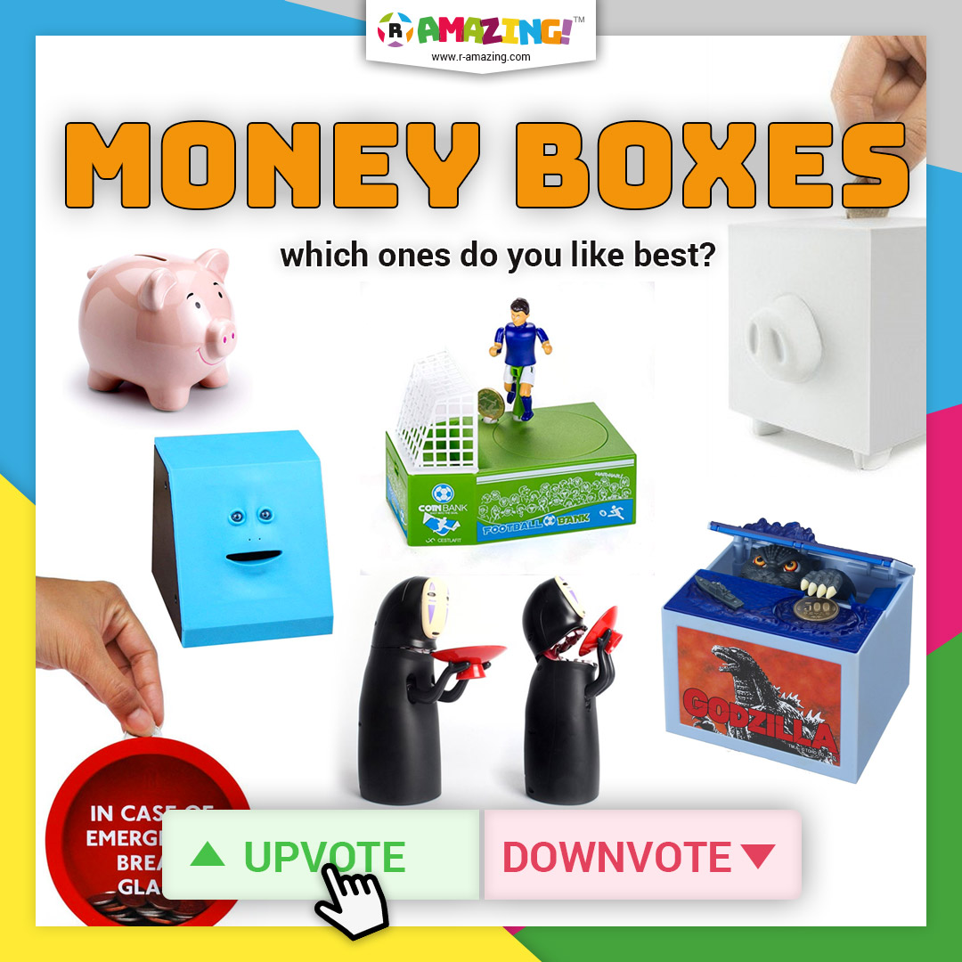 Money Boxes - R Amazing!