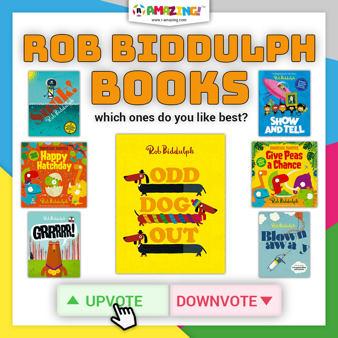 The Top Books By Rob Biddulph - R Amazing!