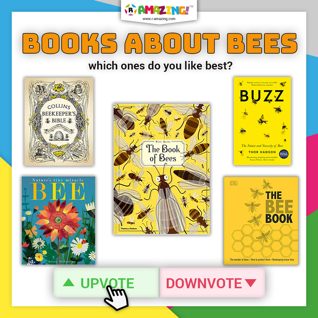 Books about Bees - R Amazing!
