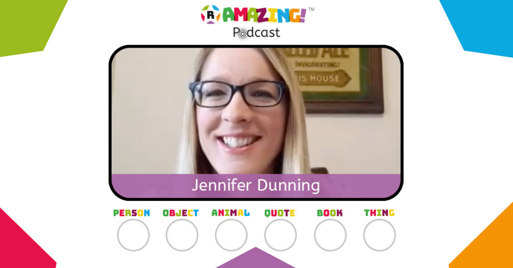 Podcast with guest Jennifer Dunning - R Amazing!