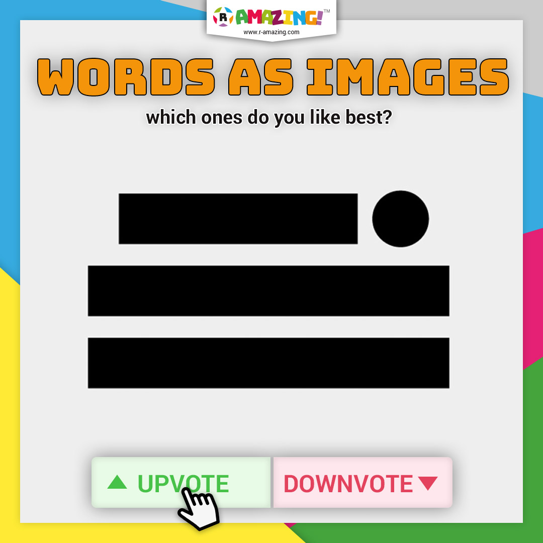 Words as Images - R Amazing!